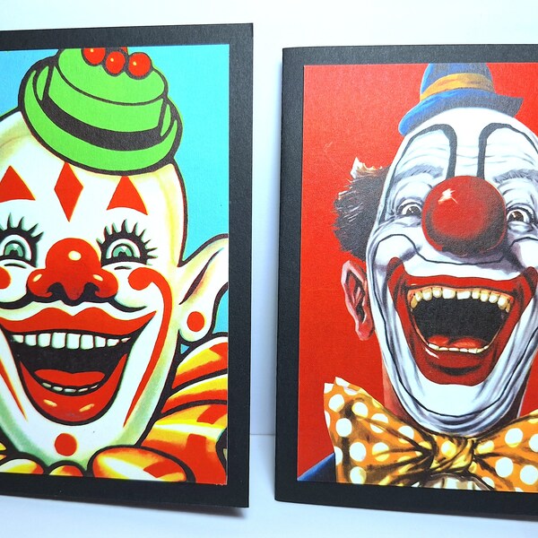 Retro Clown - Etsy