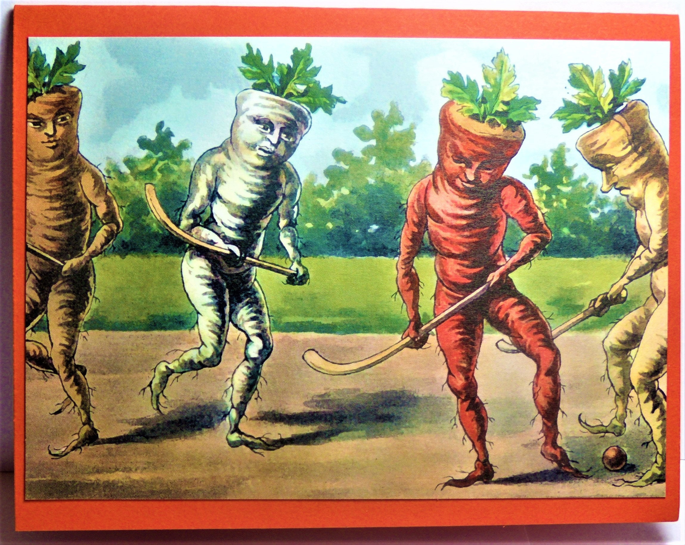 Strange Carrot People Cards Quirky Cards Blank Cards Quirky Gift Under ...