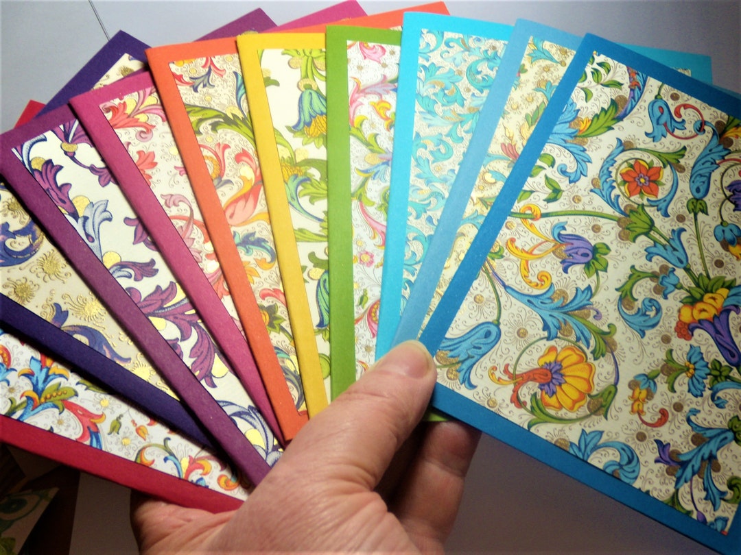 Best Seller Italian Florentine Cards Elegant All Occasion Cards Fancy ...