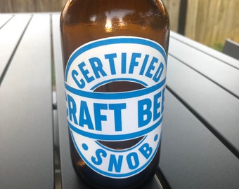 Beer Snob Parking Sign Gag Novelty Gift Funny Brew Belly Drink Drinker ...