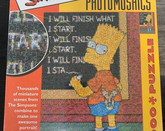 Simpsons Jigsaw Puzzle - Etsy
