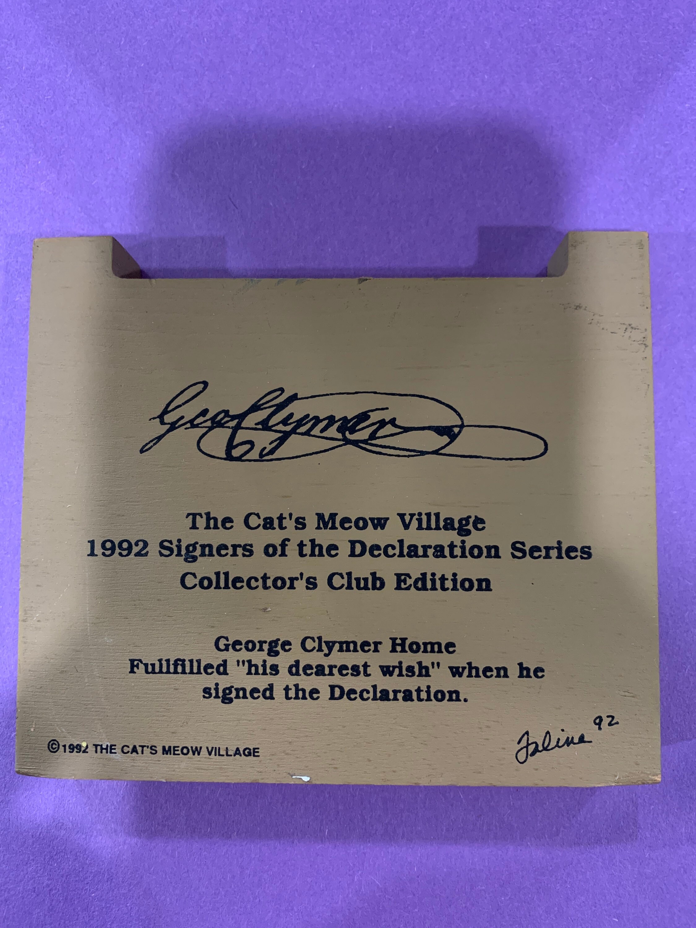 George Clymer Home - Etsy