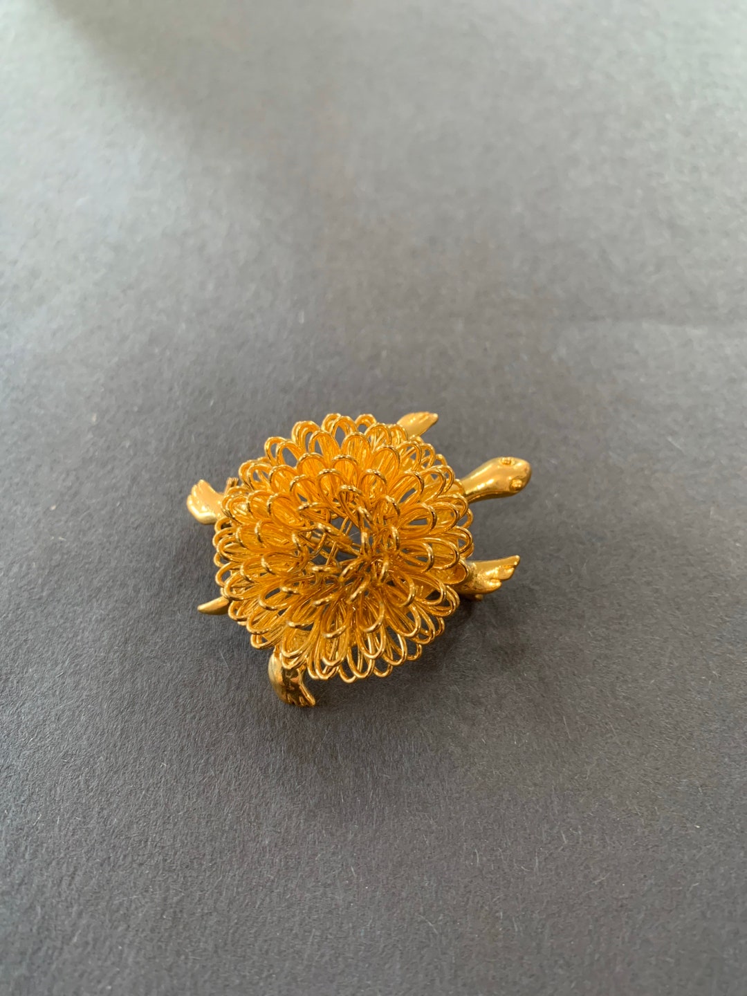 Tortoise Pin - Etsy