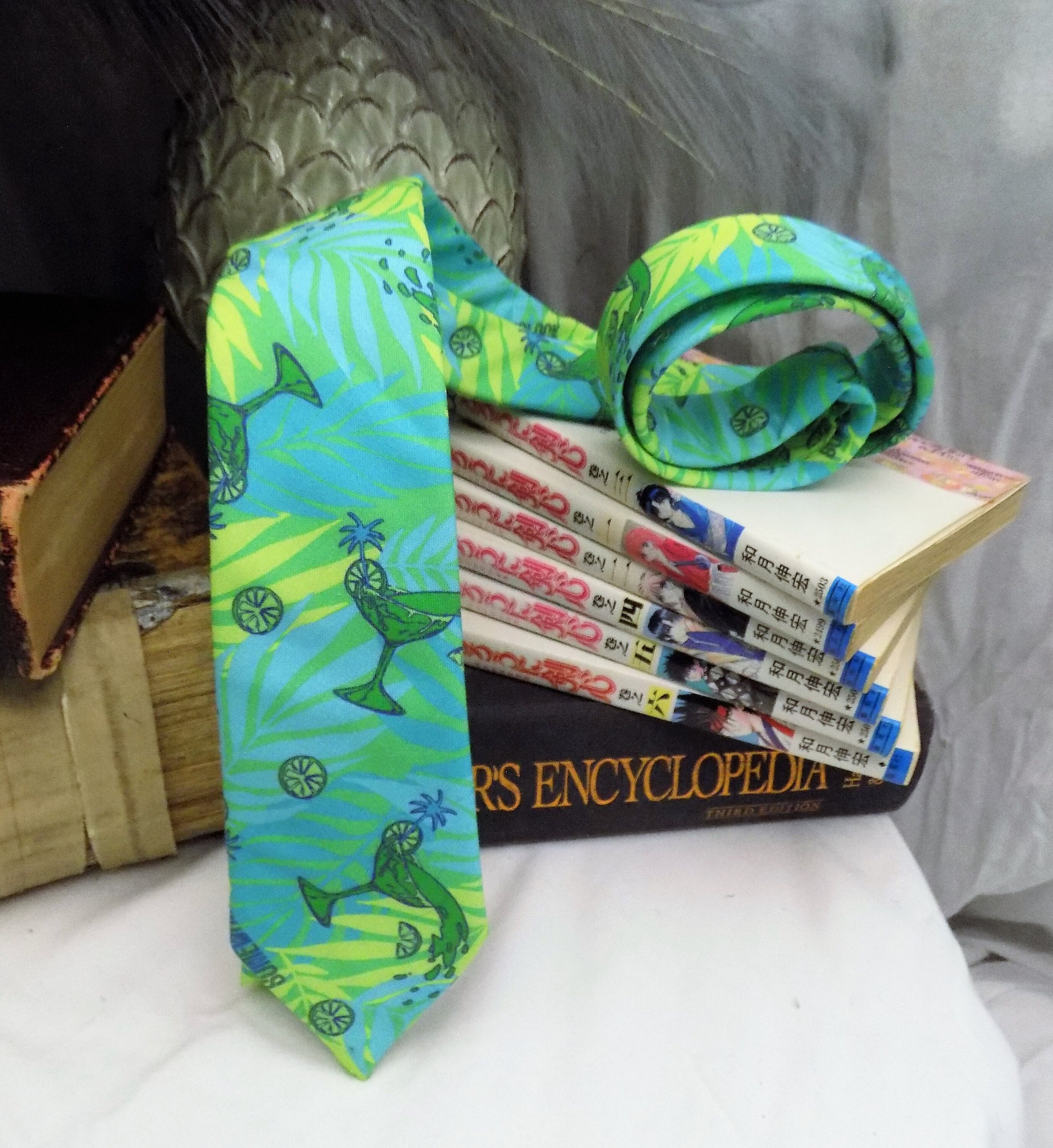 Necktie by Madd Aynts (five O' Clock) Faithlyn Melvage Designs - Etsy