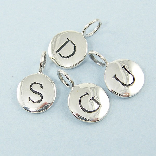 Initial Charm - Etsy