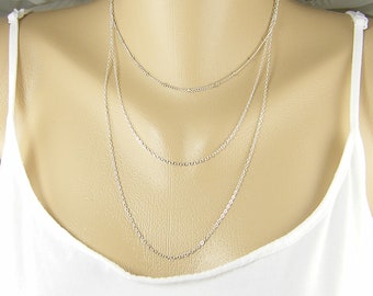 3 Layer Necklace - Etsy
