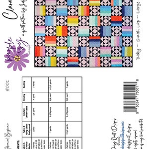 Clara Quilt Pattern - Digital Download - Etsy