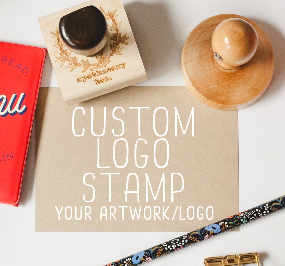 Custom Stamp for Business Logo Stamp Shop Stamp Business - Etsy