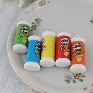 Assorted Mini Potato Chip Resin Charms 3D Resin Pendants Handmade DIY ...