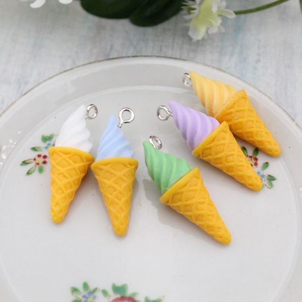 Ice Cream Charms - Etsy