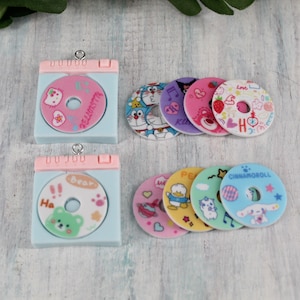 Mini Disc Player W/ Cds Resin Charms Flat Back Cabochon Packs Handmade ...