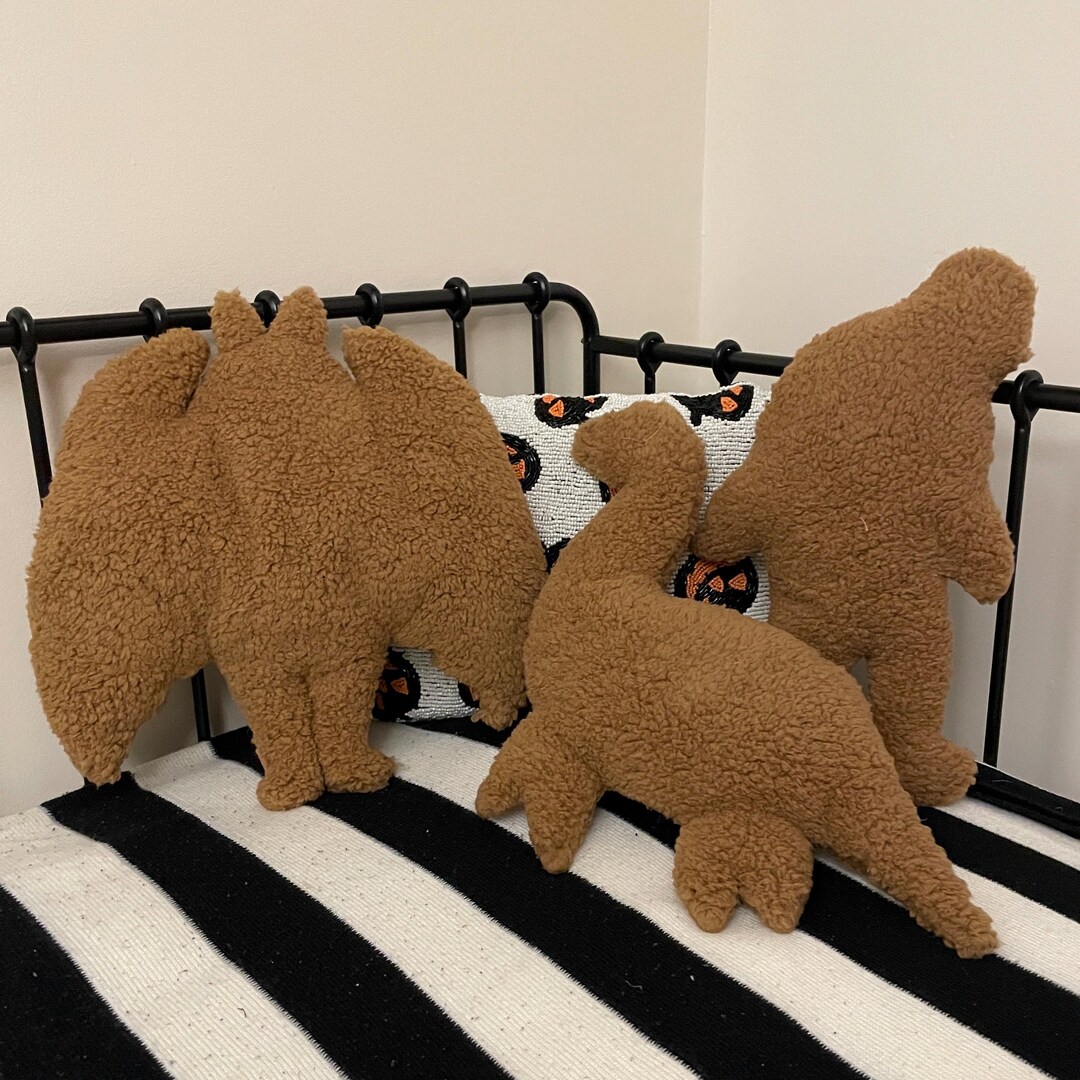 Handmade Creepy Snack-time Snuggle Cozy Cryptid Chicken Nugget Inspired ...