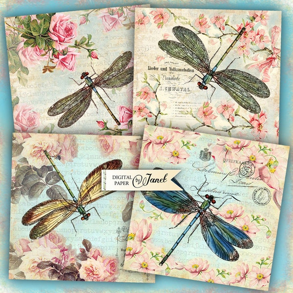Dragonfly Coasters - Etsy UK