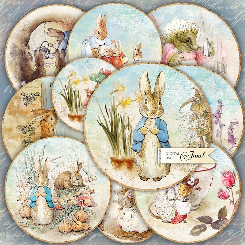 Peter Rabbit Tags - Etsy