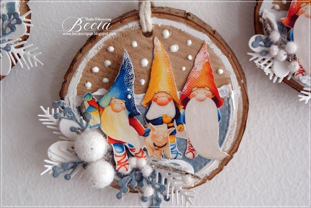 Winter Card Digital Collage Sheet Set of 4 Cards | Etsy