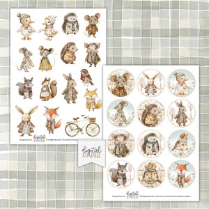 Early Spring, Baby Animals, Easter Paper, Paper Craft Supplies ...