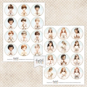 First Holy Communion, Printable Scrapbooking Kits, Scrapbooking Paper ...