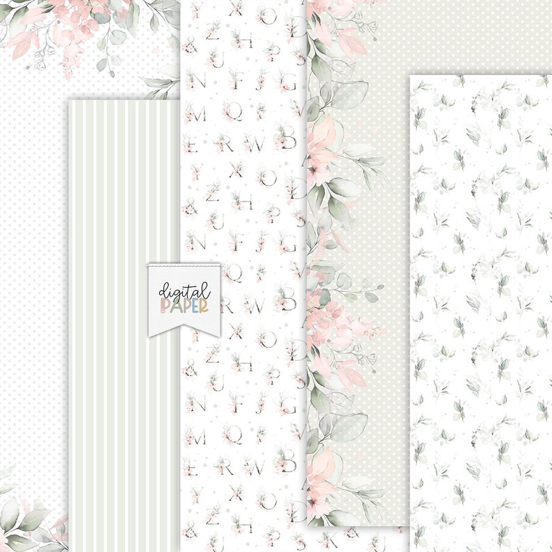 First Communion Scrapbook Paper Kit, DIY Craft (digital Download) - Etsy