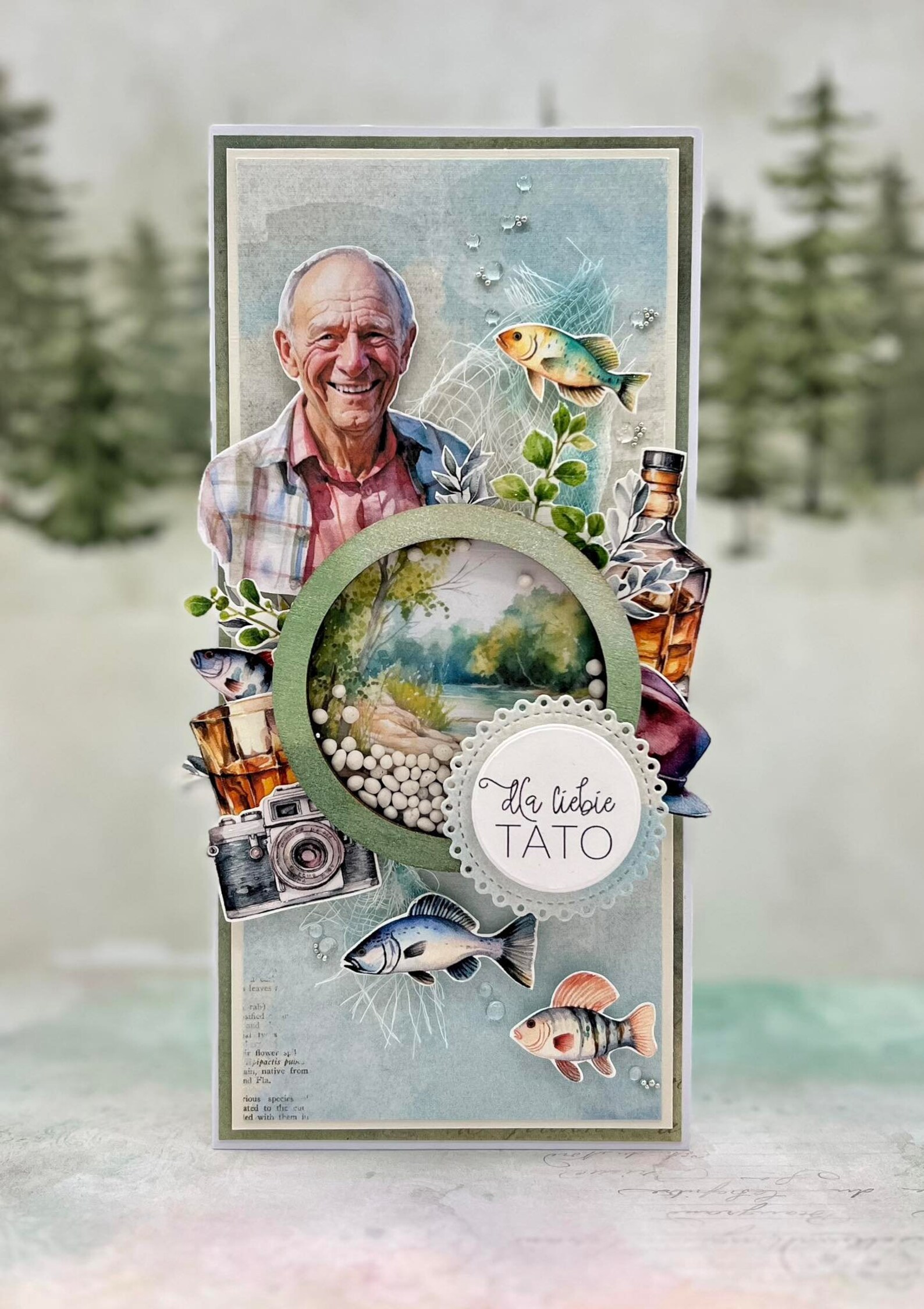 Cute Boys and Man Scrapbook Kit, Father and Son Ephemera, Masculine ...