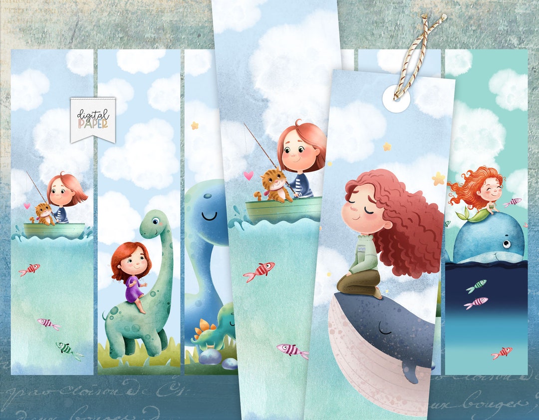 Hello Adventure, Bookmarks, Printable Bookmarks, ART File, Ephemera ...