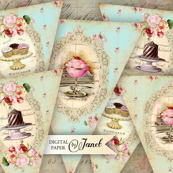 Shabby Chic Banner - Etsy