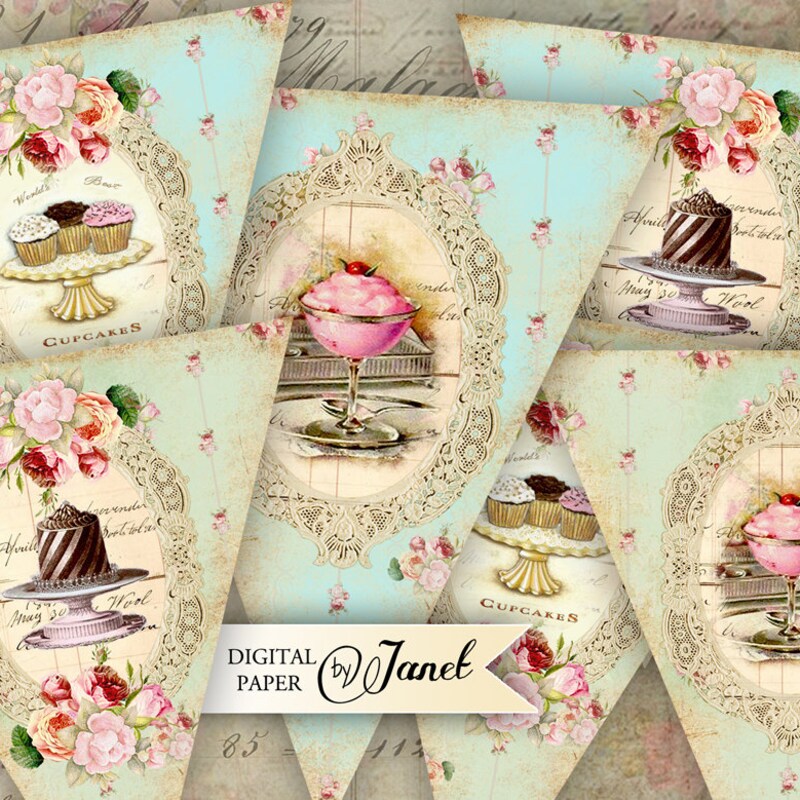 Shabby Chic Banner - Etsy