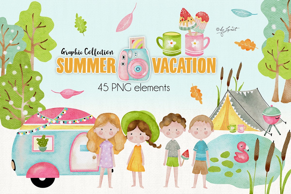 Summer Camp Clipart For Kids
