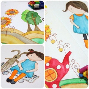 MATILDA and Sunflower - Oval Image - 30 X 40 Mm or 18 X 25 Mm - Digital ...