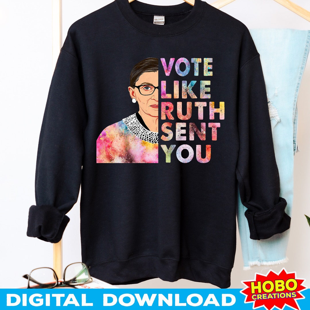 Ruth Bader Ginsburg Png, Notorius Rbg Png R.B.G Png, Vote Like Ruth ...