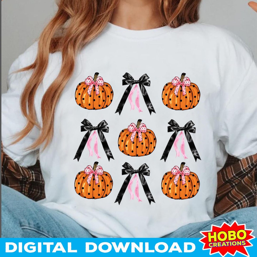 Pink Halloween Coquette Bows PNG Spooky Season Aesthetic Halloween PNG ...