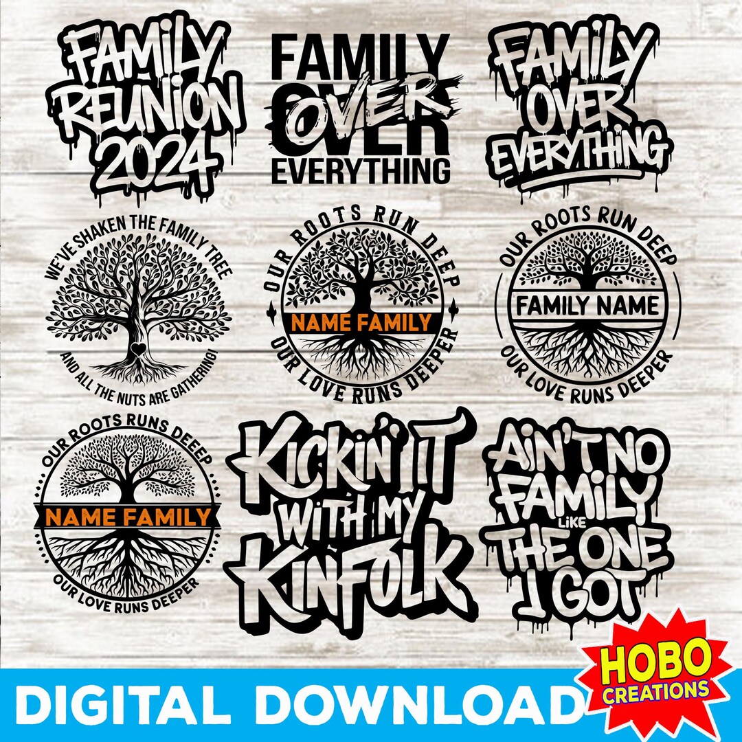 Family Reunion SVG Bundle, Family Vacation Svg, Reunion Svg, Family ...