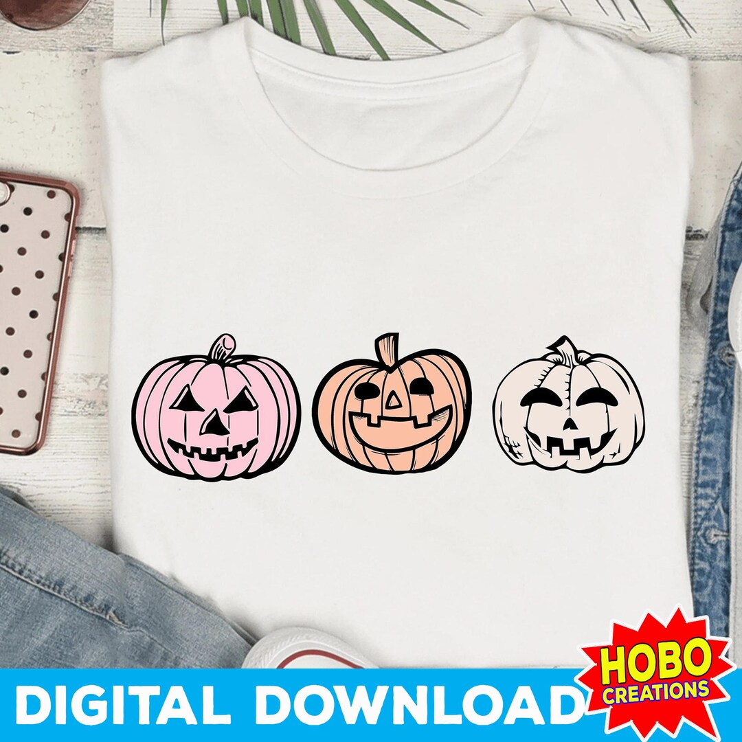 Cute Pumpkin Svg, Jack O Lantern Svg, Halloween Svg, Sublimation ...
