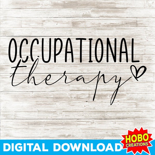 Occupational Therapy Svg - Etsy