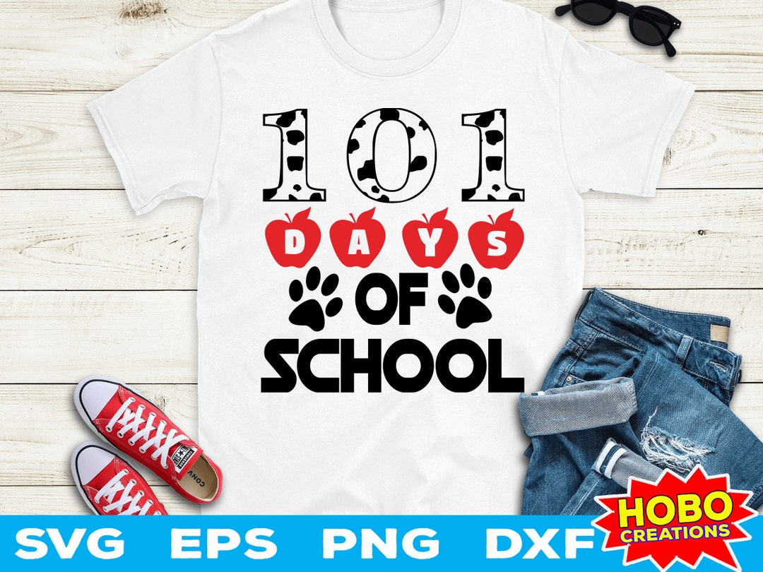 101 Days of School SVG, 100th Day of School SVG, Teacher Days, 101 Days ...