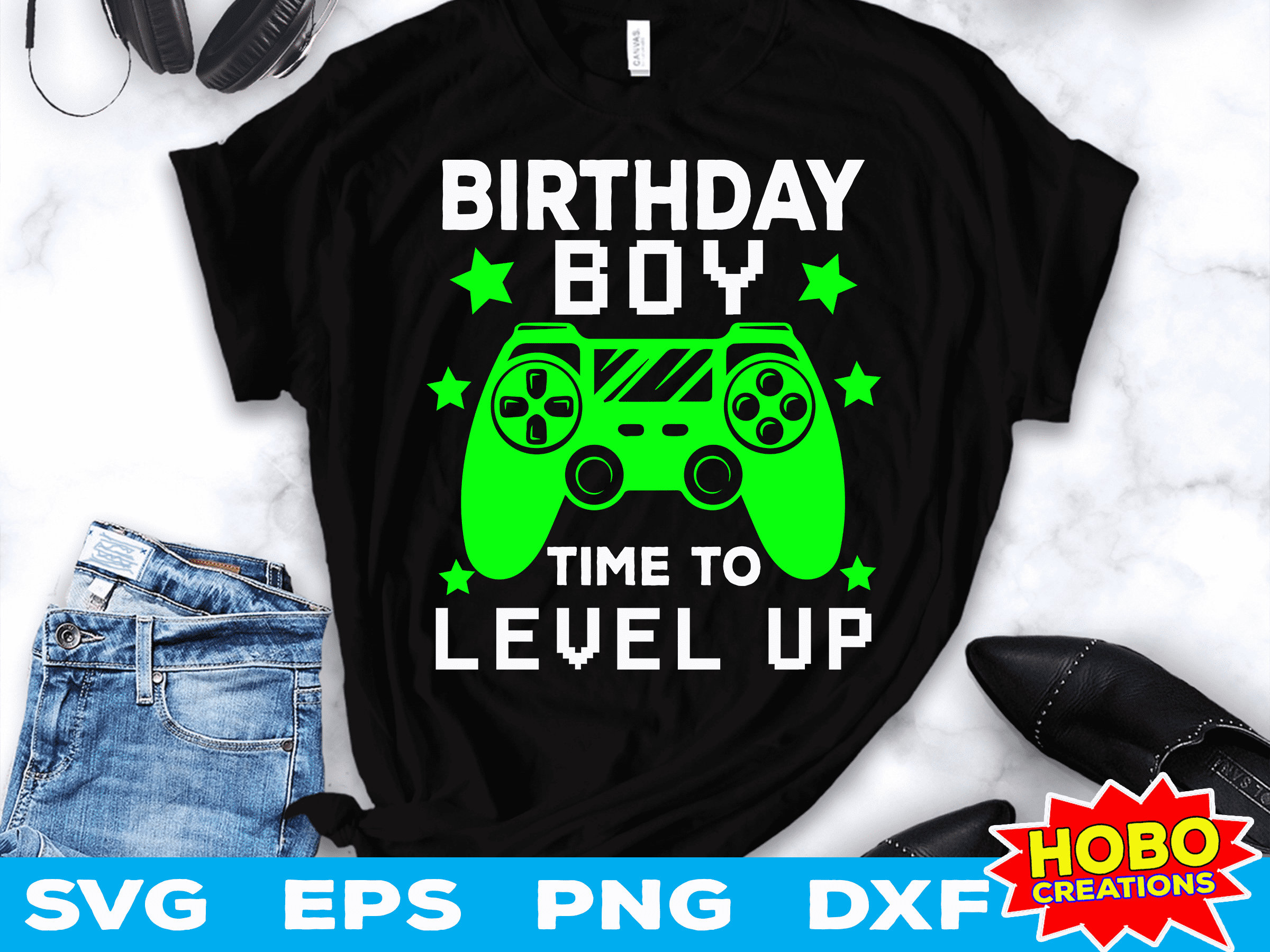 Birthday Boy Time to Level up Svg Gamer Birthday Svg Video - Etsy Australia