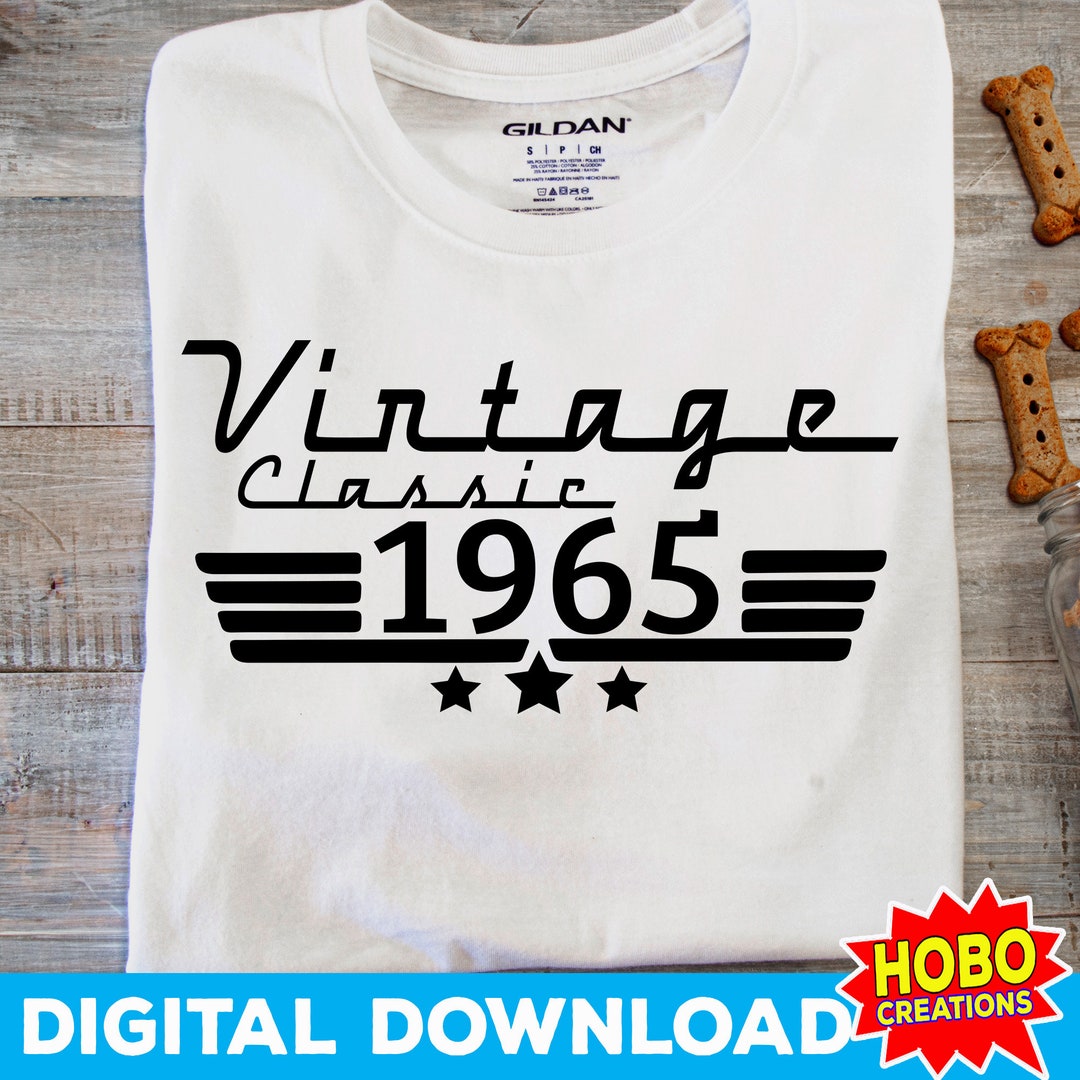 59th Birthday Svg, 1965 Svg, Classic 1965 Svg, 59 Birthday Svg, Vintage ...