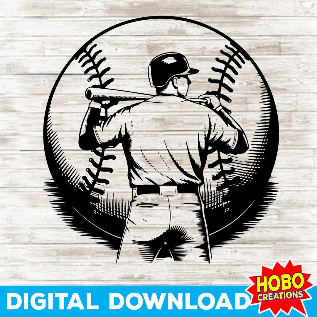 Personalized Name Baseball SVG, Baseball Player Clipart, Baseball Mom ...