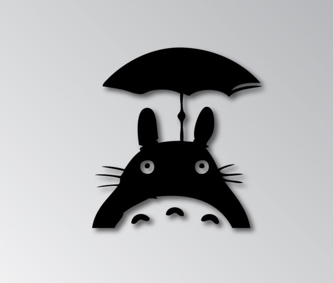 My Neighbor Totoro, Logo, Vinyl Decal, Sticker, Bumper Sticker, Decal ...