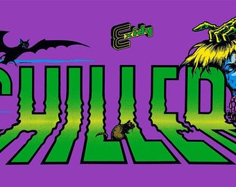 Defender Marquee, Arcade, 12 X 36 Video Game Poster, Print - Etsy