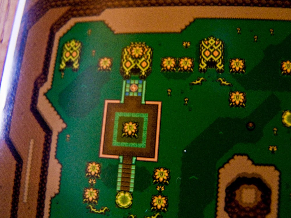 Hyrule, Legend of Zelda A Link to the Past Dark World 24" Poster - Etsy