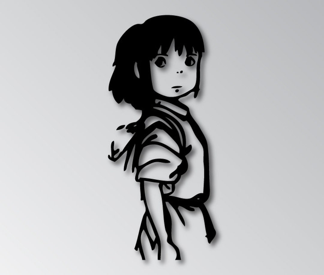 Spirited Away Chihiro, Logo, Vinyl Decal, Sticker, Bumper Sticker ...
