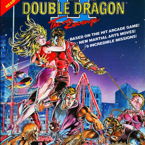 Double Dragon Ii Poster - Etsy