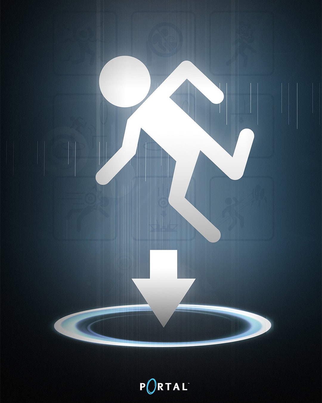 Portal V1 Game Poster, 24" X 30" - Etsy