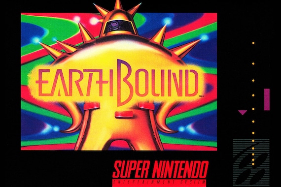 EarthBound 36 x 24 Video Game Poster | Etsy