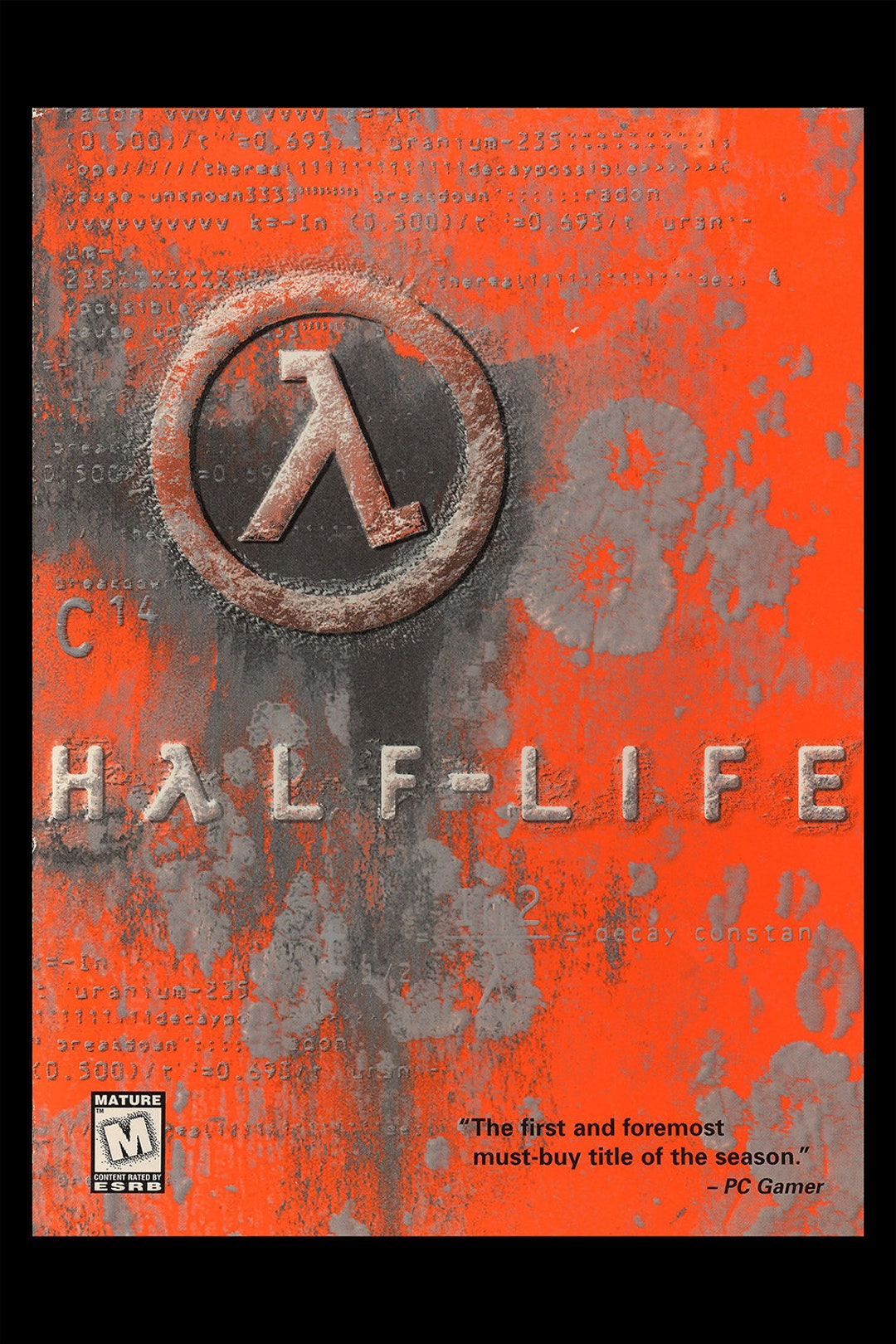 Half Life Print - Etsy