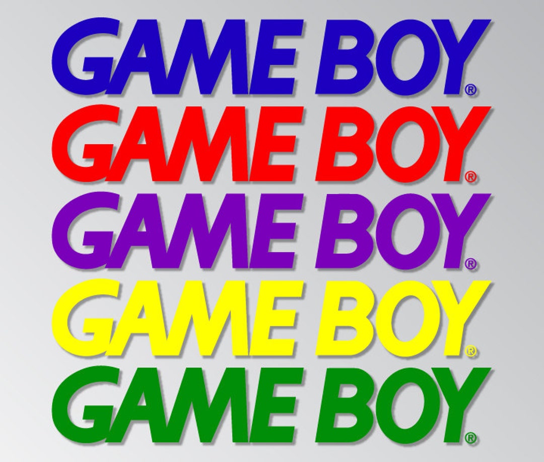 Game Boy, Sticker, Decal, Bumper Sticker, Vinyl Decal - Etsy
