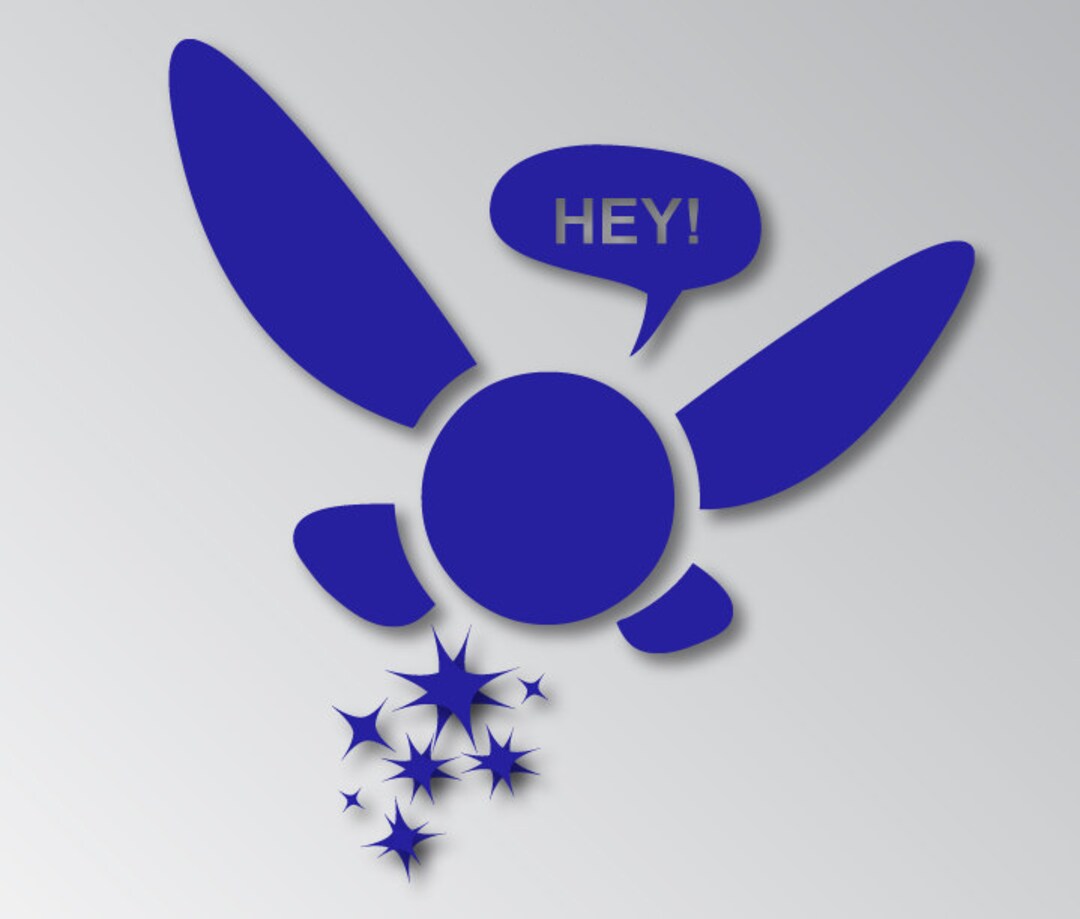 Navi Decal, the Legend of Zelda, Logo, Vinyl Decal, Sticker, Bumper ...