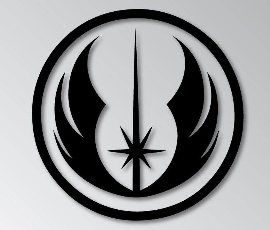 Jedi Alliance Jedi Logo Vinyl Decal Sticker Bumper - Etsy