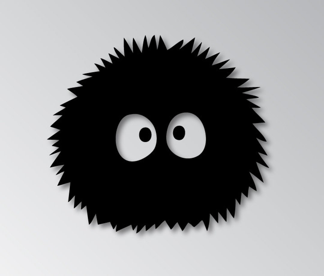 Spirited Away Soot Sprites, Logo, Vinyl Decal, Sticker, Bumper Sticker ...