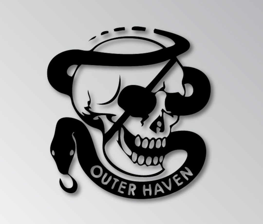 Metal Gear Solid Outer Haven, Logo, Vinyl Decal, Sticker, Multiple ...